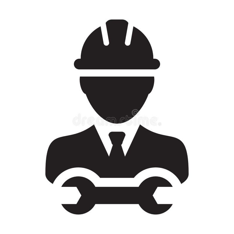 Operator Worker Icon Vector Male Construction Service Person Profile ...