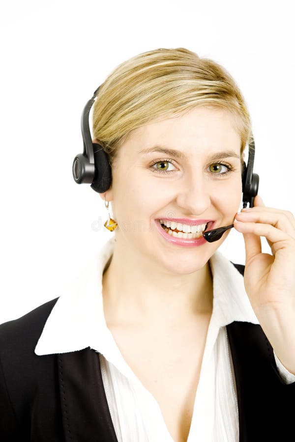 Operatore di Call Center immagine stock. Immagine di vivace - 18864027