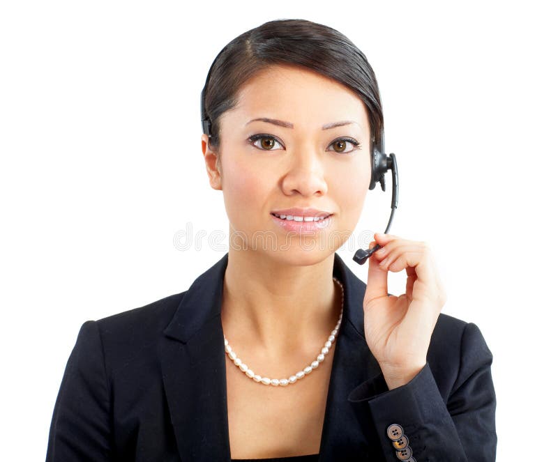 Operatore Della Call Center Fotografia Stock - Immagine di comunichi ...