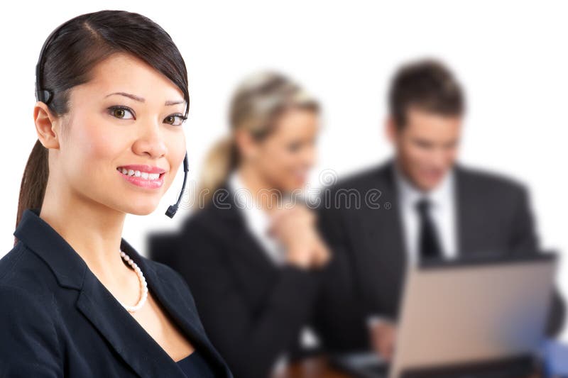 Operatori Della Call Center Immagine Stock - Immagine di centro, uomo ...