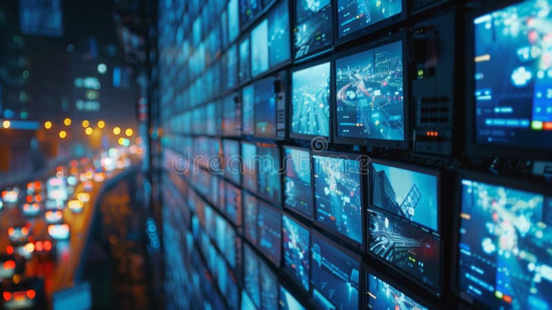 Operators Managing Traffic Flows in Real Time at a Smart Control Room ...