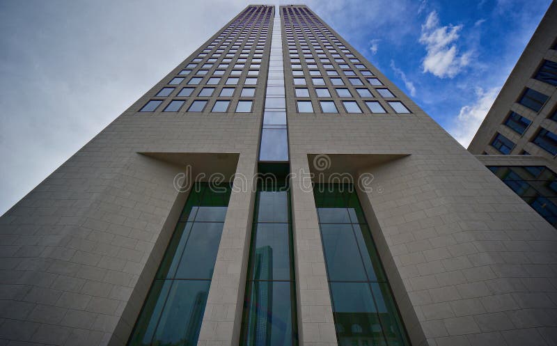 Opernturm Frankfurt stock image. Image of office, concept - 97175779