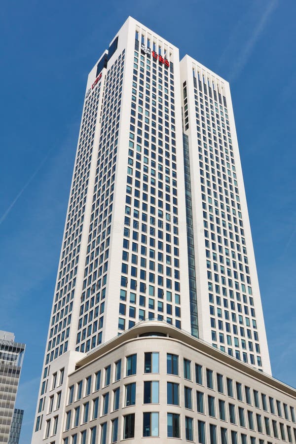 Opernturm Skyscraper in Frankfurt, Germany Editorial Photography ...