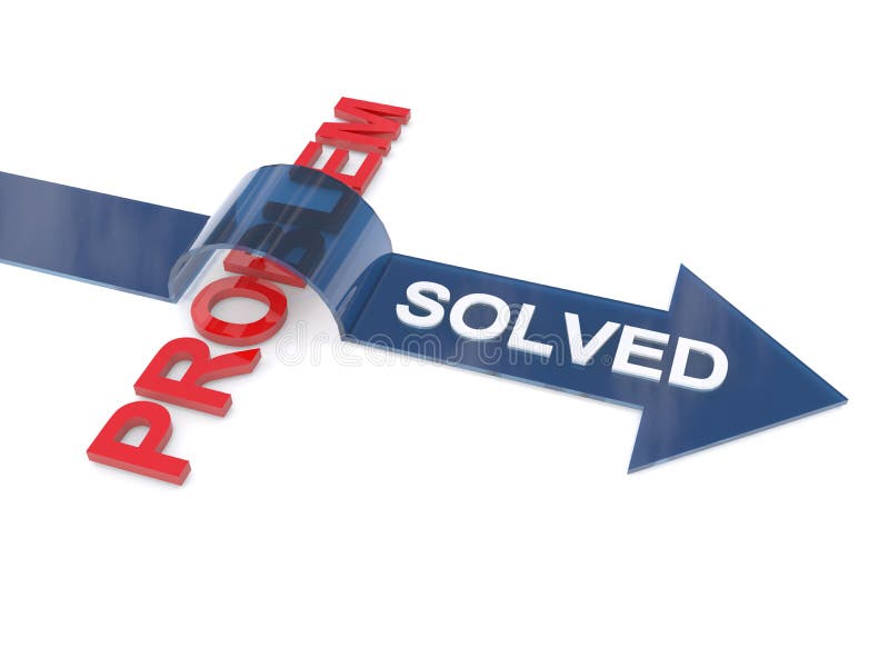 Probleem Het Oplossen Diagram Vector Illustratie - Illustration of ...