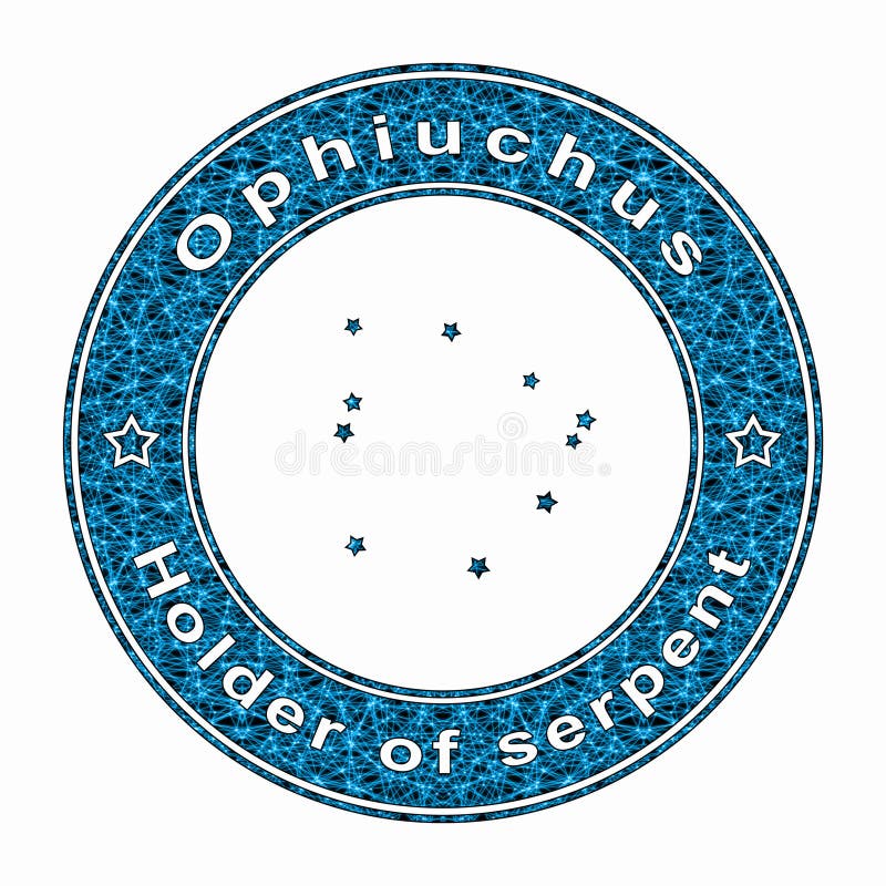 Ophiuchus Star Constellation, Serpentarius, Serpent Bearer Stock ...