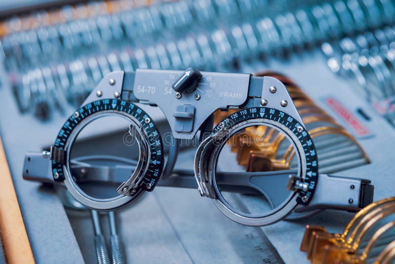 Ophthalmic Equipment. Medical. Stock Photo - Image of glass, health ...