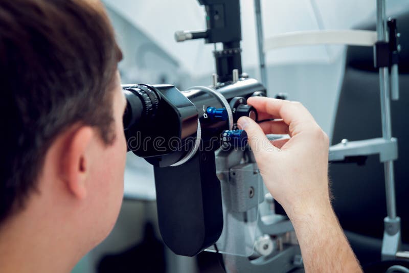 Ophthalmic Equipment. Medical Laboratory. Modern Medical Technology ...