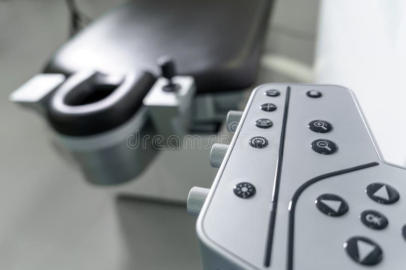 Ophthalmic Laser System in Eye Surgery Clinic Stock Illustration ...