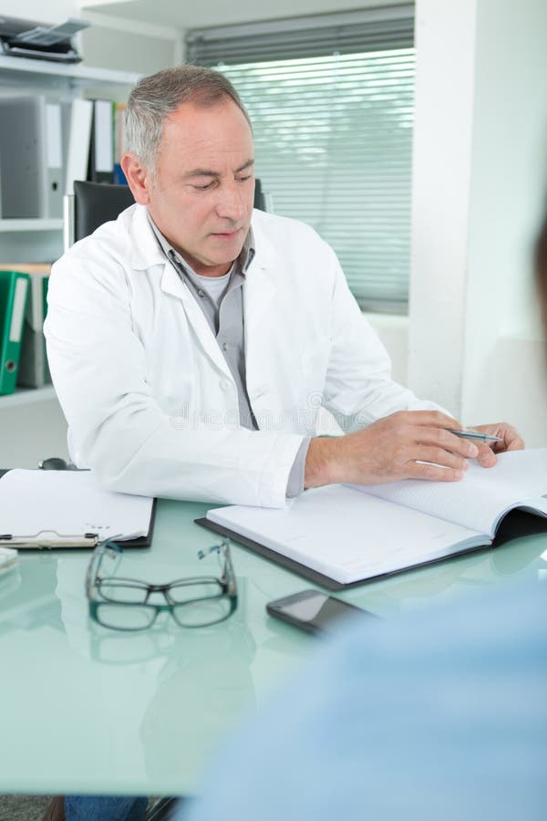 Ophthalmologist in office stock photo. Image of ophthalmology - 174513298