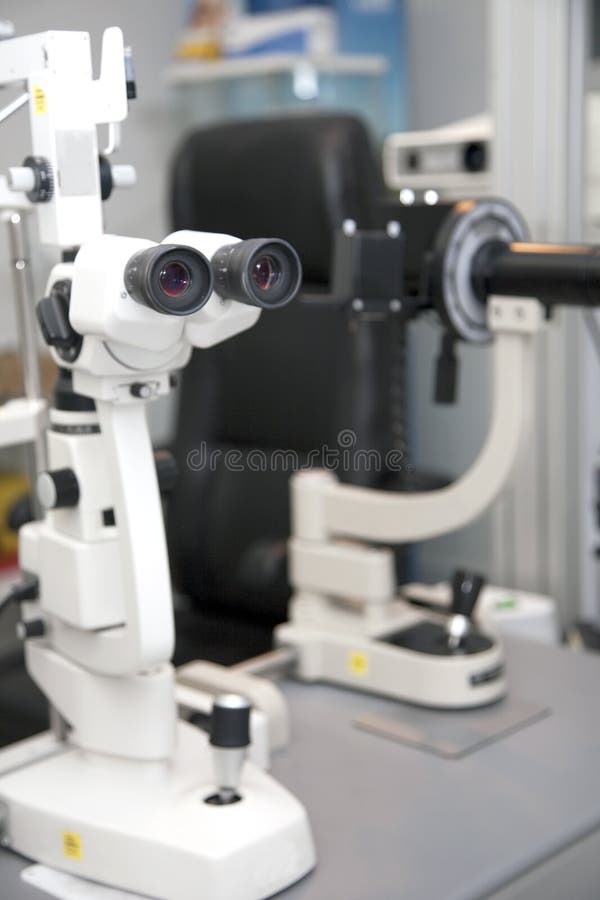 Ophthalmology Medical Instrument Stock Image - Image of white, scrutiny ...
