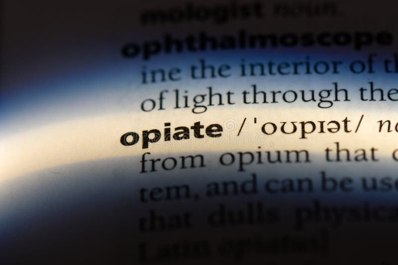 Opiate stock image. Image of writing, dictionary, page - 126546979