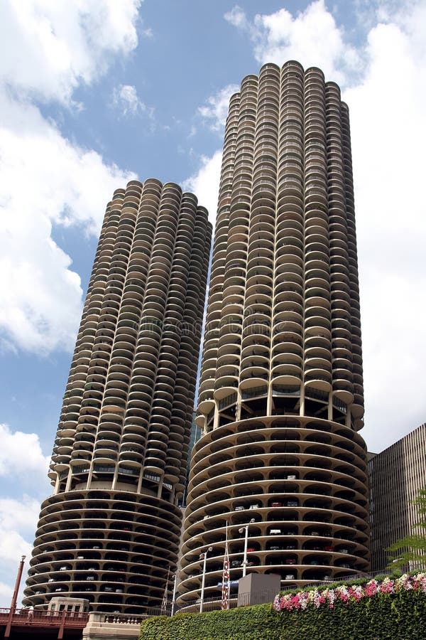 Opinión Del â De Chicago De La Barca Foto de archivo - Imagen de ...