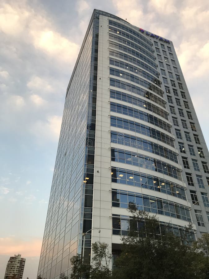 Opinión De Aereial De Edificios Y Arquitectura En Chile Imagen de archivo - Imagen de ...