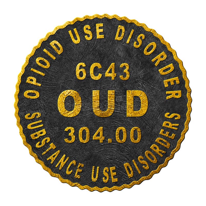 Opioid Use Disorder, Substance Use Disorders Stock Illustration ...