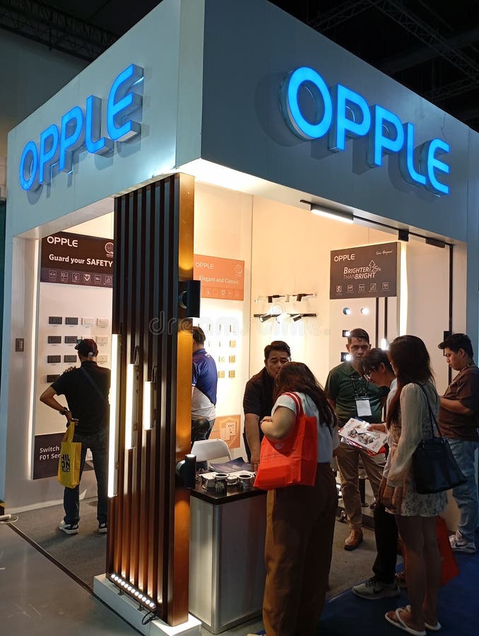 Opple at Philconstruct Expo in Pasay, Philippines Editorial Photography ...
