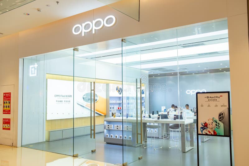 OPPO Retail Shop in a Shopping Mall Editorial Stock Photo - Image of ...