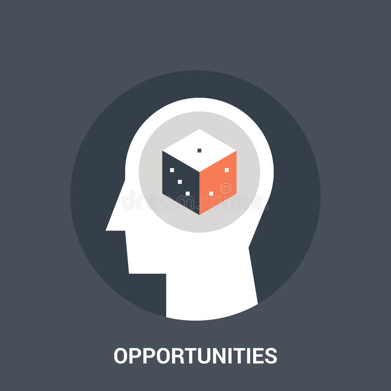 Opportunities icon concept stock vector. Illustration of human - 85581866