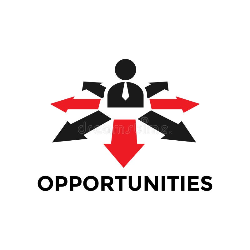 Opportunities Icon Design Template Vector Isolated Stock Vector ...