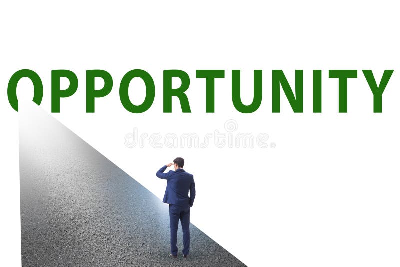 Opportunity Concept with Business People Stock Image - Image of leader ...