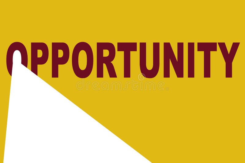 Opportunity Concept with Road Leading To Success Stock Photo - Image of ...