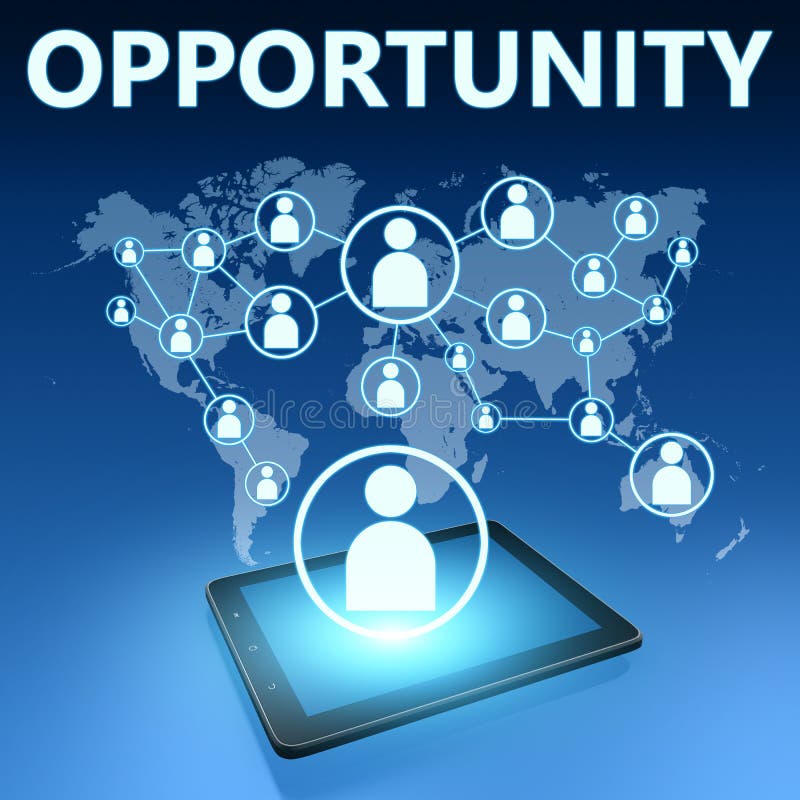 Opportunity stock illustration. Illustration of improvement - 49026073