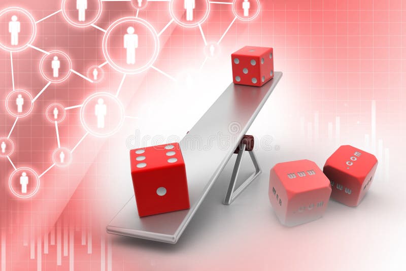 Opposite choice stock illustration. Illustration of rendering - 38216084