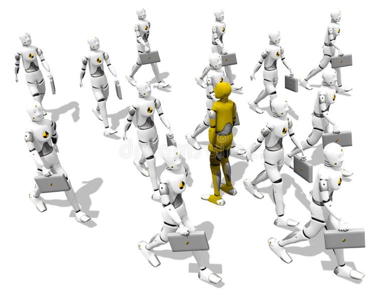 Going Opposite Direction Stock Illustrations – 153 Going Opposite ...