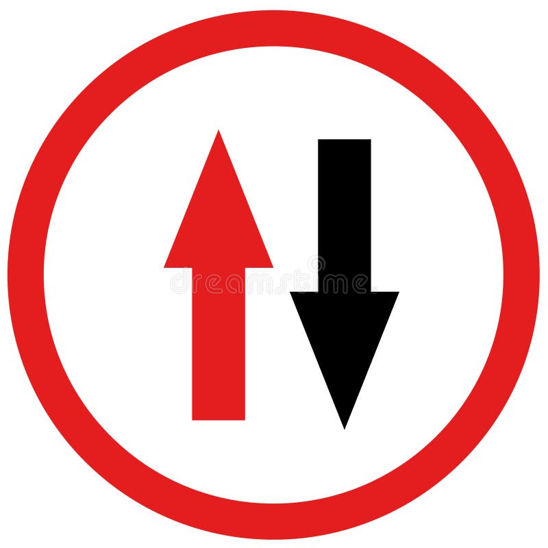 Split Arrow Road Signs Stock Illustrations – 73 Split Arrow Road Signs ...
