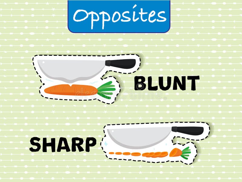 Blunt Sharp Knife Stock Illustrations – 29 Blunt Sharp Knife Stock ...