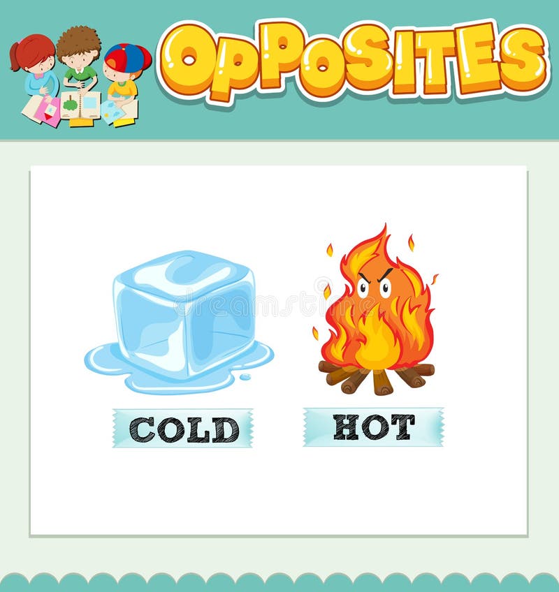 Hot Cold Opposite stock vector. Illustration of human - 116269844 Hot Cold Opposite stock vector. Illustration of human - 116269844