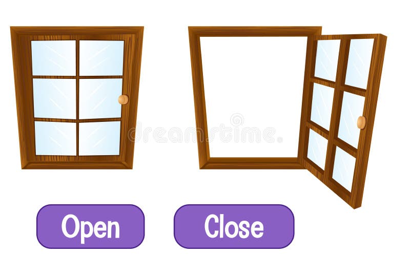 Open close sign board stock vector. Illustration of electric - 10846283