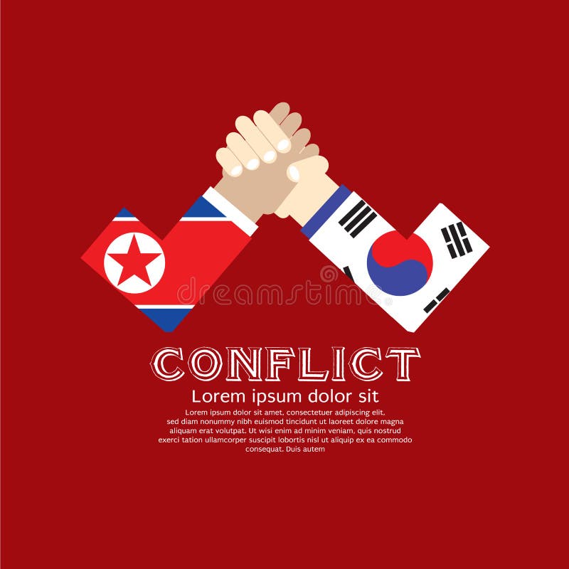 The Opposition Abstract. stock vector. Illustration of politic - 36910226