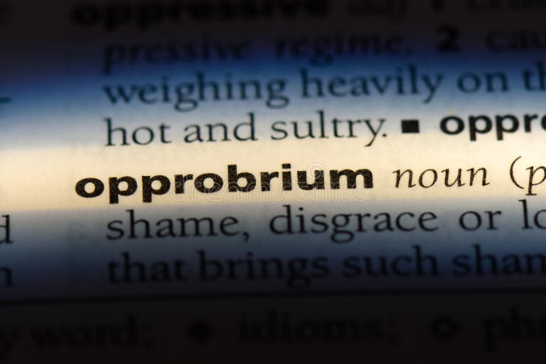 Opprobrium stock photo. Image of opprobrium, book, writing - 126547216