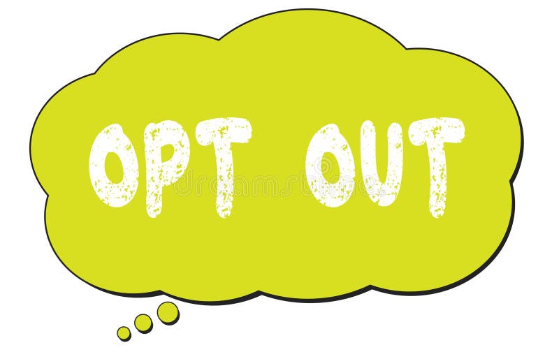 Opt Out Stock Illustrations – 233 Opt Out Stock Illustrations, Vectors ...