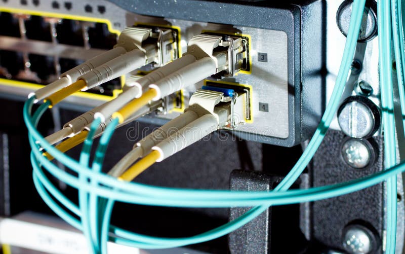 Network switch - hub stock photo. Image of router, links - 12727652