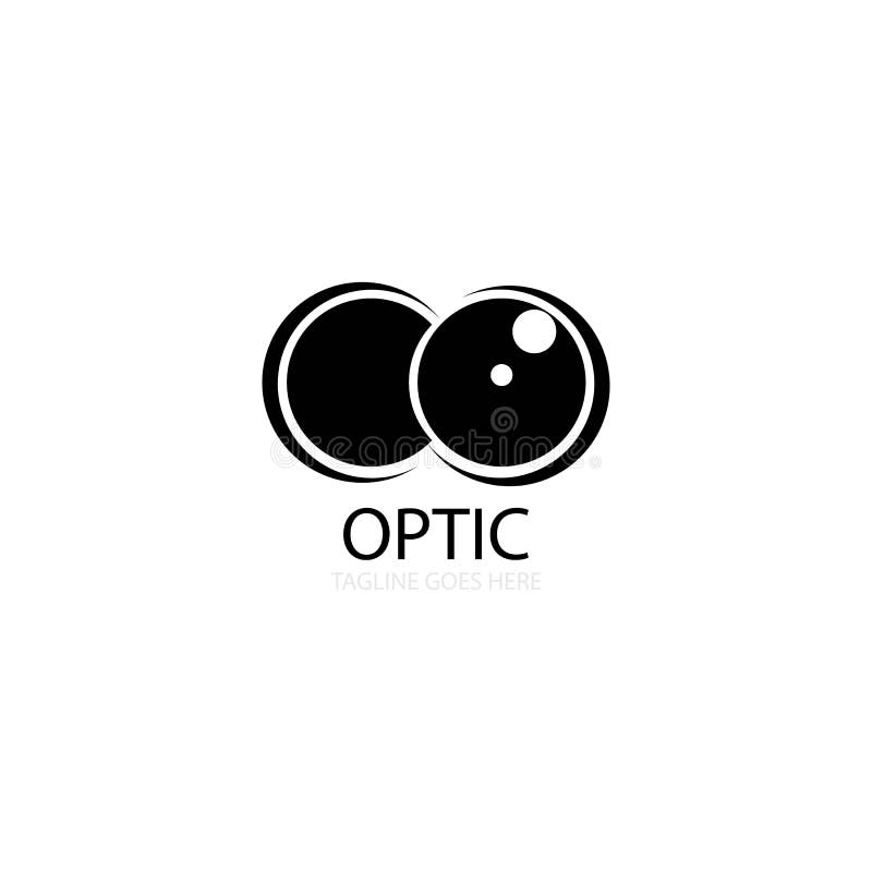Optic Icon Logo Free Vector Stock Vector - Illustration of sign ...