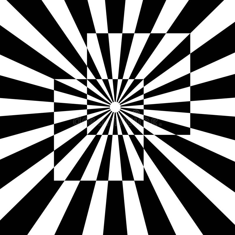 Optical Art stock vector. Illustration of graphic, novelty - 28323922