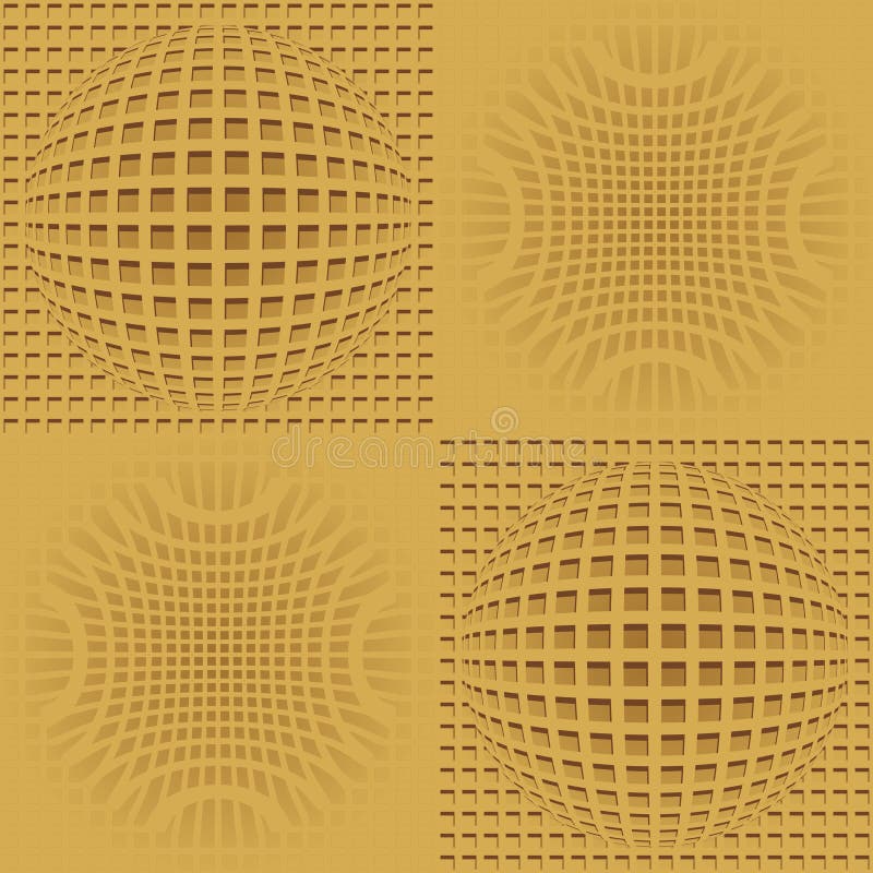 Optical patterns stock illustration. Illustration of geometry - 11698696