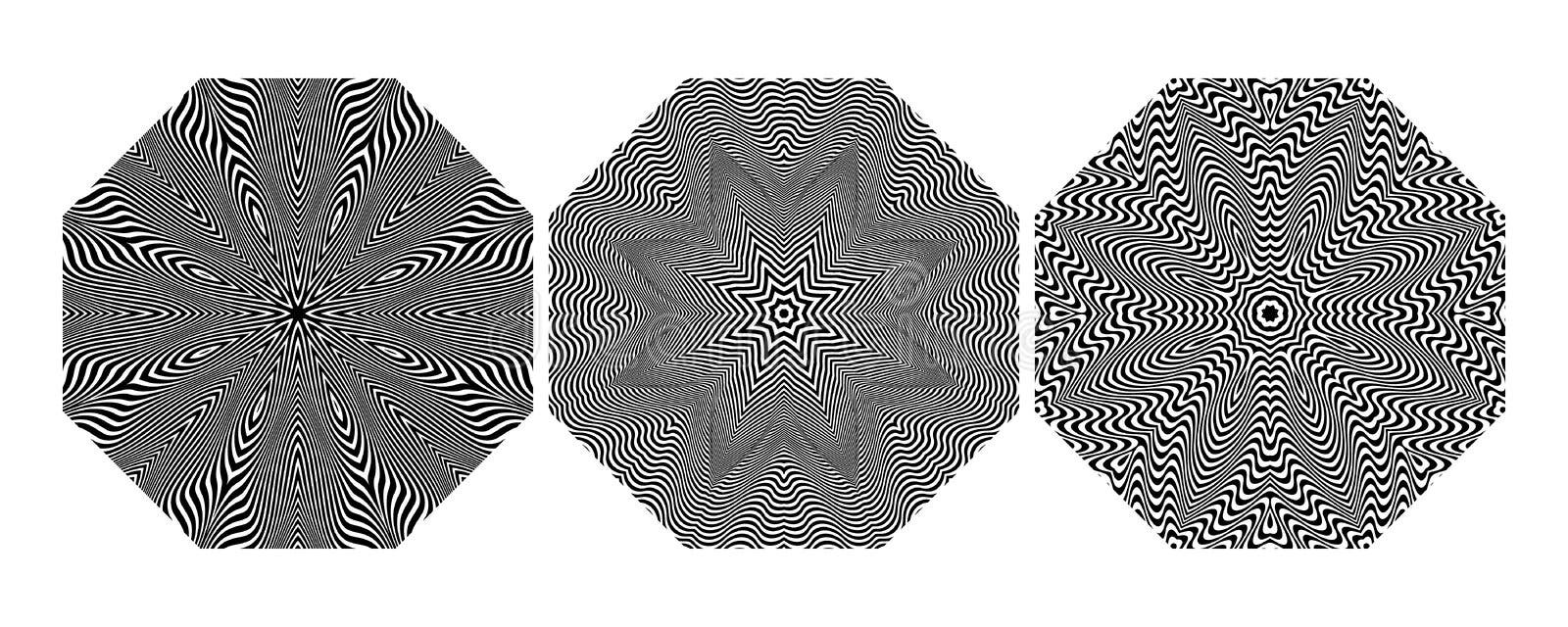 Tattoo Optical Illusion with Turtle and Butterfly Isolated Stock ...