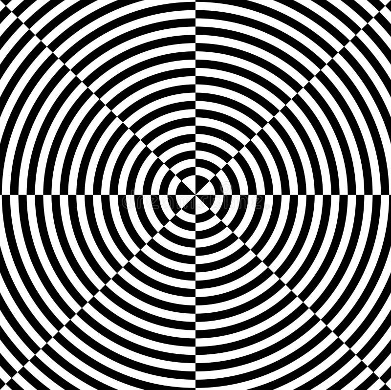Optical Art stock vector. Illustration of imagine, design - 86408212