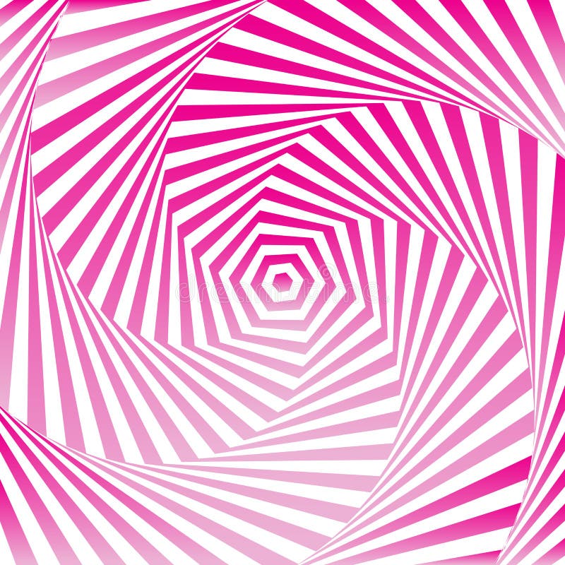 Optical Art or Optical Illusion Background. Modern Geometric Background ...