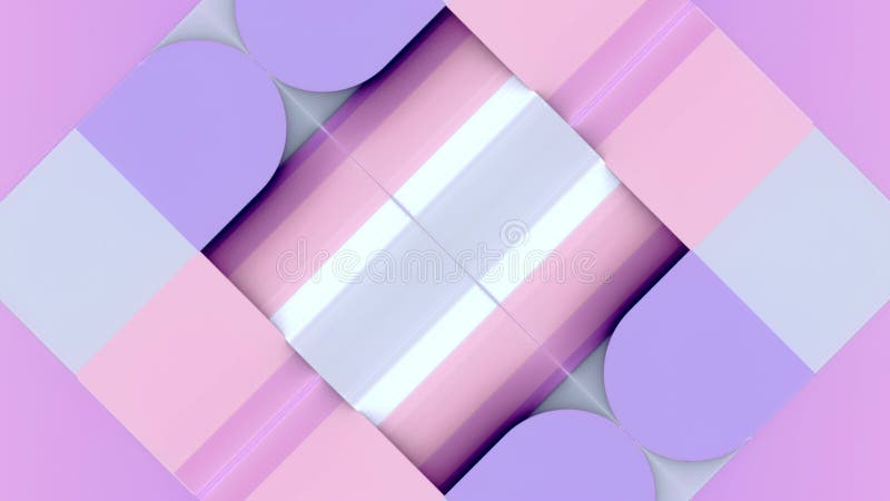 Optical Art Style Loop Animation. 3d Rendering 4K Stock Footage - Video of transformation ...