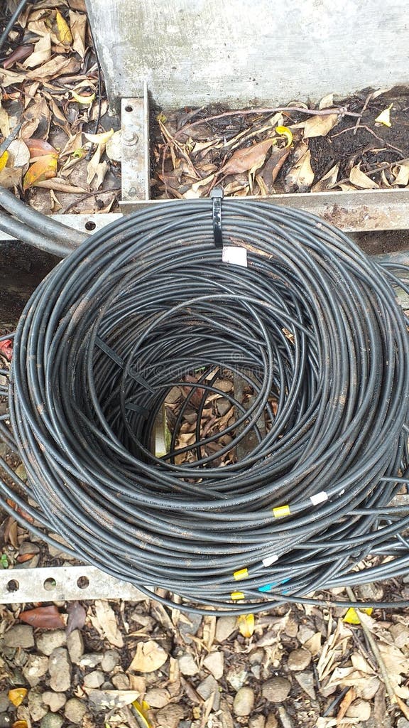 Optical Cabel Radio Frequency Signal Stock Image - Image of radio ...