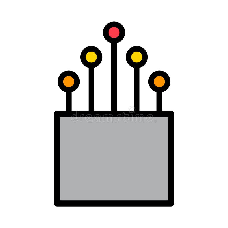 Optical Cable Icon, Technology Information Wire Web Network, Digital ...