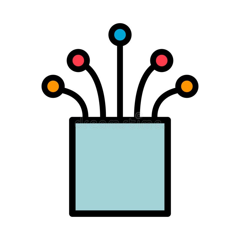 Optical Cable Icon, Technology Information Wire Web Network, Digital ...