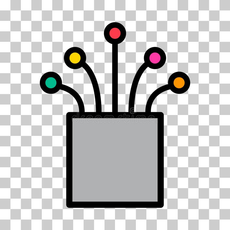 Optical Cable Icon, Technology Information Wire Web Network, Digital ...
