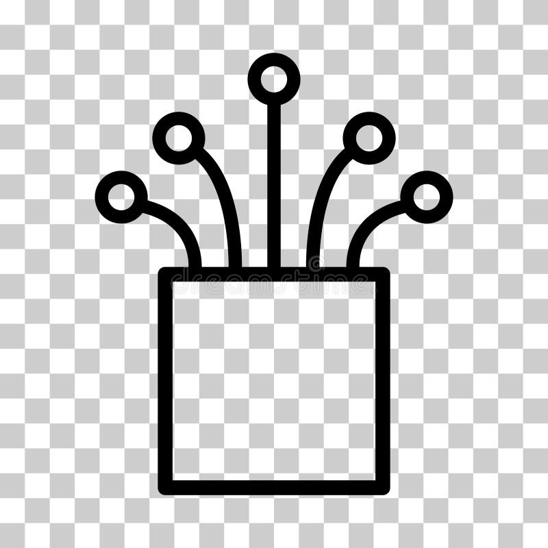 Optical Cable Icon, Technology Information Wire Web Network, Digital ...