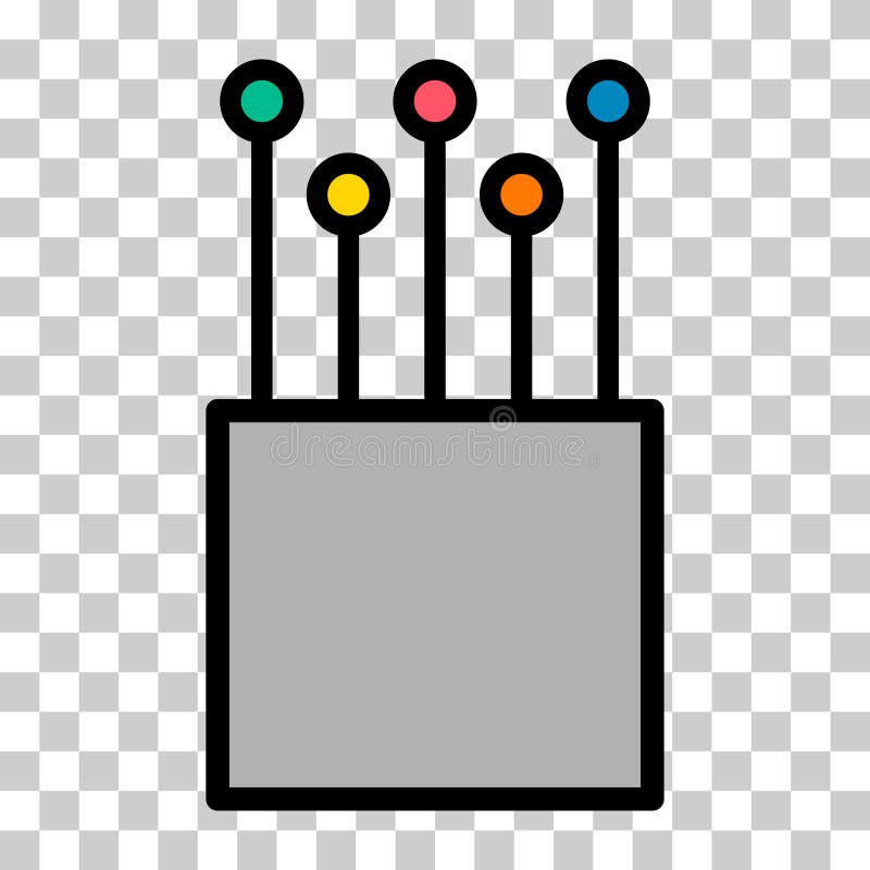 Optical Cable Icon, Technology Information Wire Web Network, Digital ...