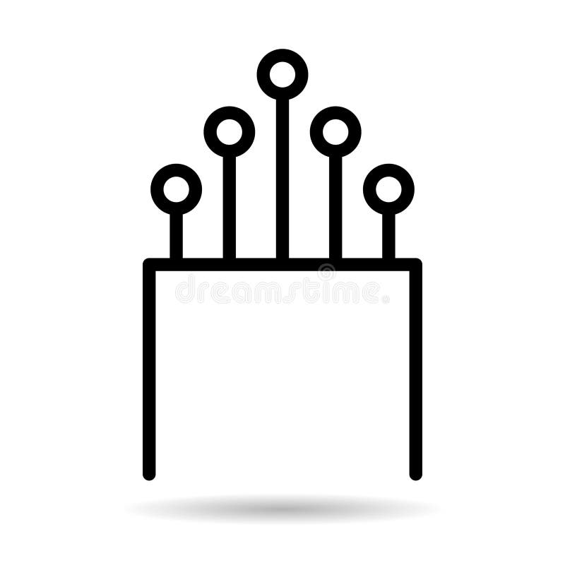 Optical Cable Shadow Icon, Technology Information Wire Web Network ...
