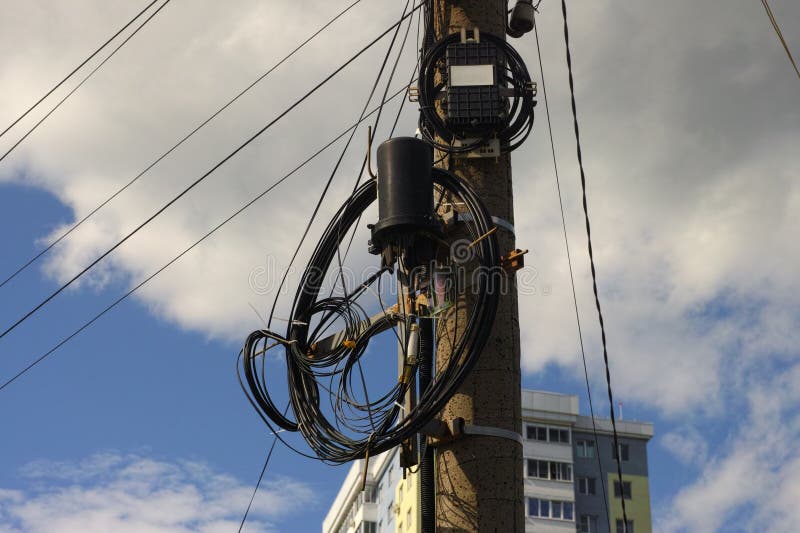 355 Fiber Optic Cable Pole Stock Photos - Free & Royalty-Free Stock ...